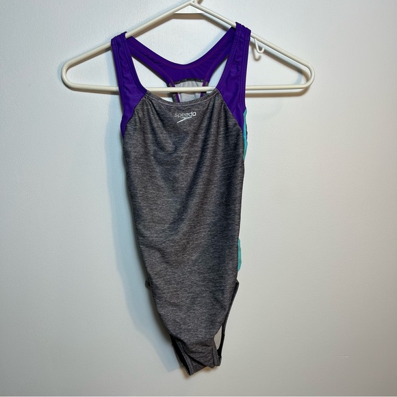 Speedo | Swim | Speedo Girls 2 Gray Purple | Poshmark